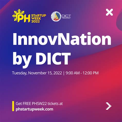 The Department Of Information And Communications Technology Dict Is Set To Spearhead The