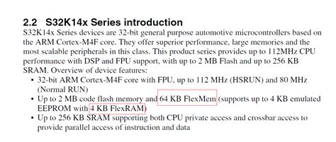 S32k144之flexmemflexnvmflexramsystem Ram Sram 区别与联系百度翻译 For S32k14x