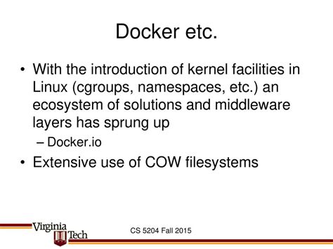 Cs 5204 Operating Systems Virtualization Godmar Back Ppt Download