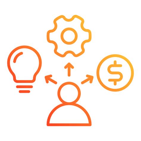 Entrepreneurship Generic Gradient Outline Icon