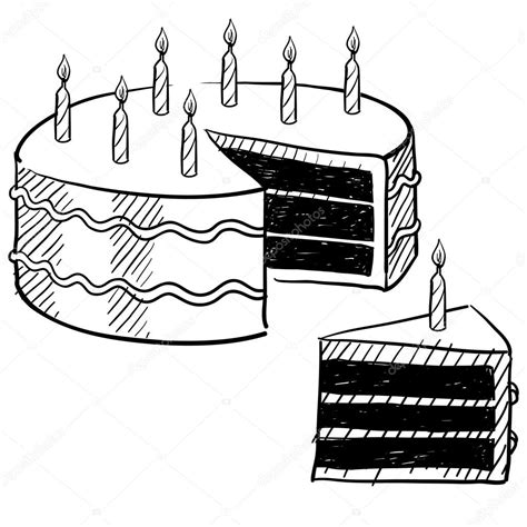 Smashed Cake Drawing