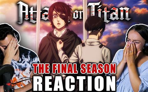 Carlieandange情侣反应《进击的巨人完结篇后篇》