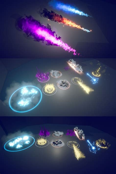 Stylized Particle Effects Package Asset Store Game Development