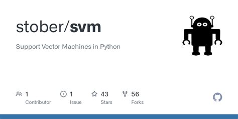 GitHub Stober Svm Support Vector Machines In Python