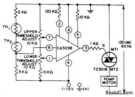 WATER LEVEL CONTROL Control Circuit Circuit Diagram SeekIC Com