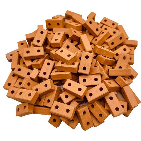 Cayway 120 Pcs Mini Bricks Tiny Bricks For Landscaping Miniature Bricks