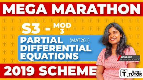 Ktu Btech Semester 3 Eceeeecivilmech Mat201 Partial Differential Equation Mod 3 Mega Marathon