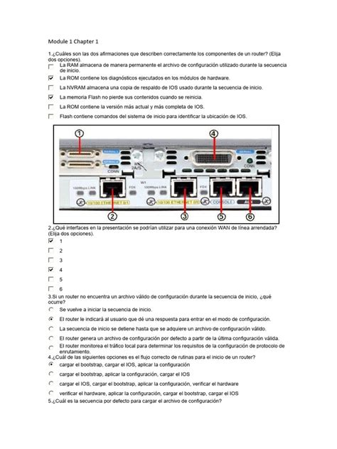 Module 2 Chapter 1 100respuestas Pdf Enrutador Computación