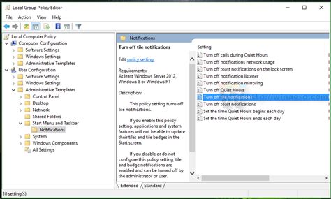 Disable Live Tiles All At Once In Windows 10 Start Menu