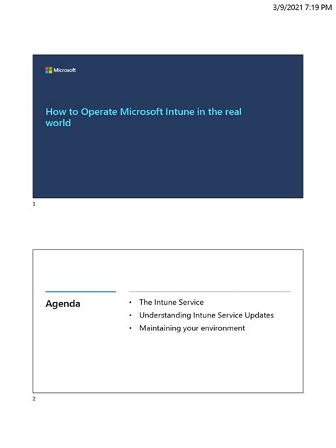 mobh1 how to operate microsoft intune in the real world pdf mobile