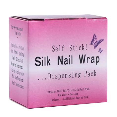 Dianhelloya Silk Nail Wrap Fiber Glass Stickers Fingernail Protector