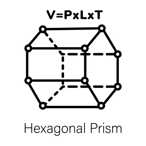 Trendy Hexagonal Prism 40263911 Vector Art At Vecteezy