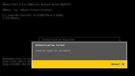 How To Reset Forgotten Root Password On VMware ESXi