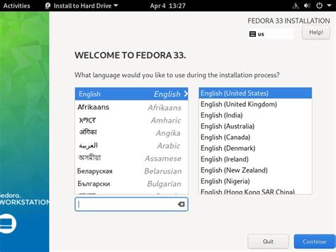How To Install Fedora 33 On Vmware Workstation Techsbucket