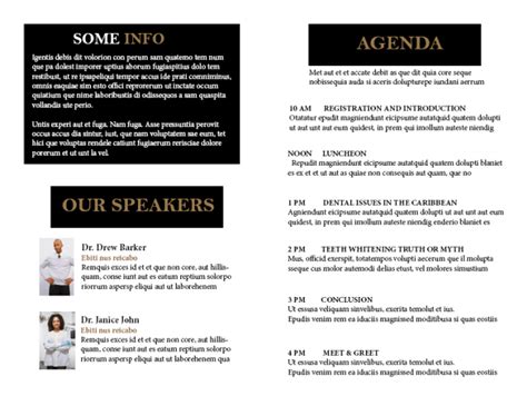 Create An Event Program By Enskribedmag Fiverr