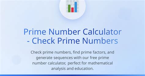 Prime Number Calculator For Math Analysis