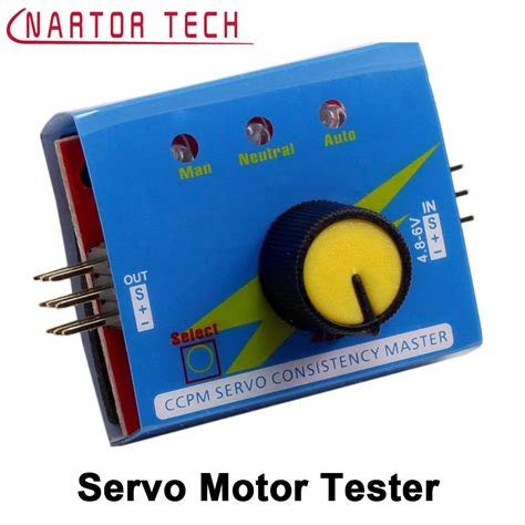 Nartor Rchobby Model Rudder Tester Servo Motor Tester Esc Tester