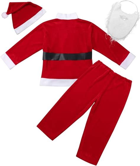 თოვლის ბაბუის საბავშვო კოსტუმი 7 9 წელი Veli Store