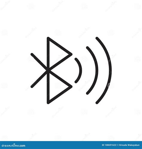 Bluetooth Icon Vector Illustration EPS10 Editorial Photography Illustration Of Mark Media