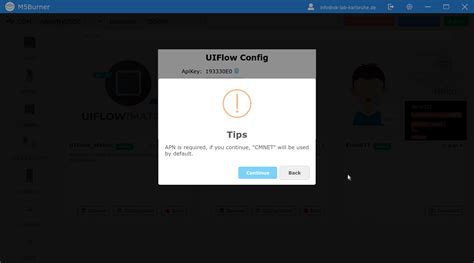 m5burn cannot set option to usb mode for local uiflow ide m5stack