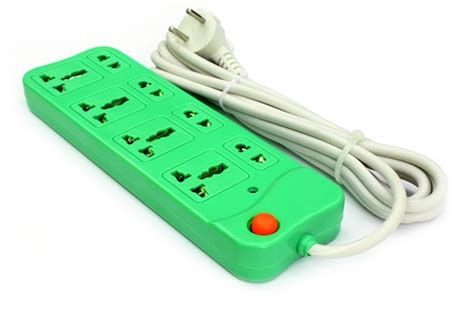 Premium Photo Multi Plug Socket With Connecting Wire
