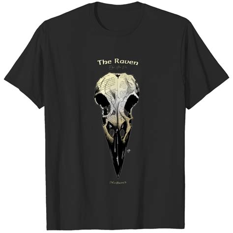 The Raven Bone T Shirts Sold By Theshirtdistro Sku 104644923 Printerval