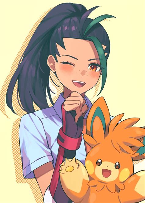 Nemona And Pawmot Pokemon And More Drawn By Kinomi Danbooru