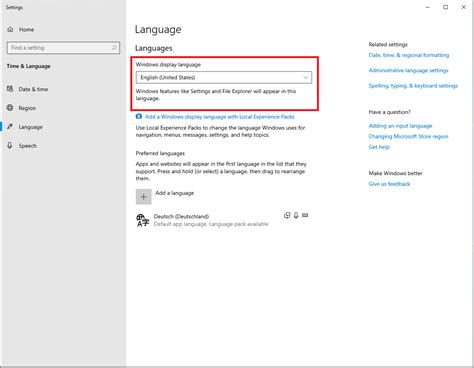 Change Windows Display Language Windows Local Experience Packs LXPs Via CMD