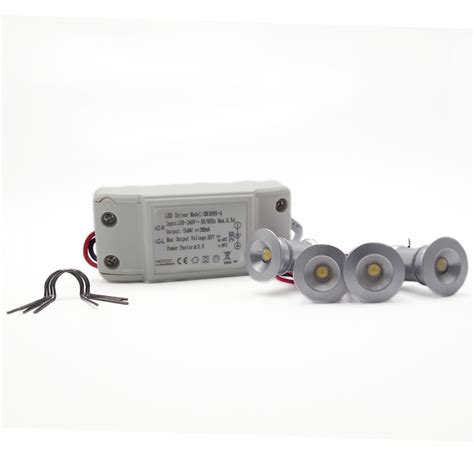 Kit 4 Faretti Segnapasso Led Da 15w