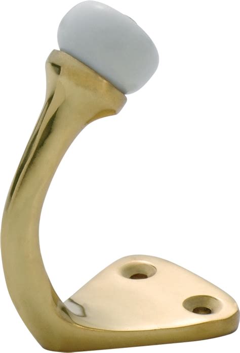 Porcelain Tip Robe Hooks Satin Chrome Tradco