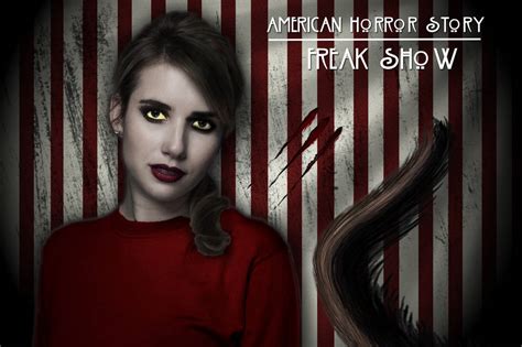 American Horror Story Freak Show Emma Roberts By Anthonydesign91 On