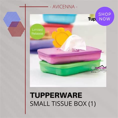 Jual Tupperware Tissue Small Box Kotak Tissue Kecil Original Shopee Indonesia