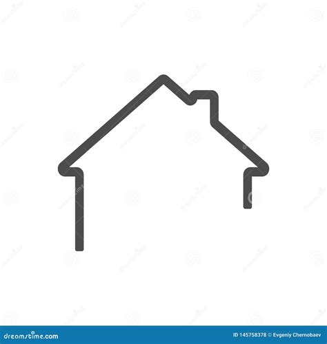 Vector House Stock Illustrations 1455454 Vector House Stock
