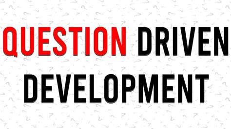 Learning A New Web Framework With Question Driven Development — Nick