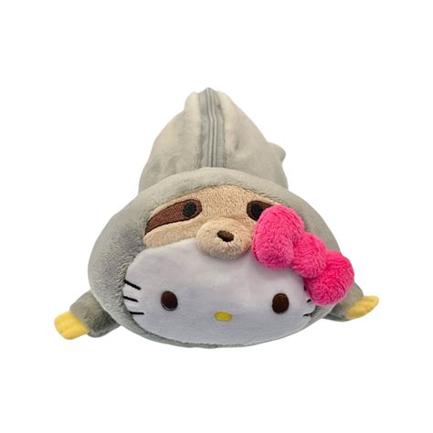 Hello Kitty Sloth Tropical Animal Plush Pocket Secret Surprise Shop