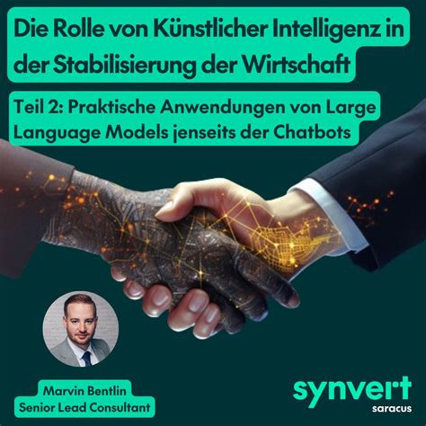 Ai Künstlicheintelligenz Genai Llm Innovation Wirtschaft Technologie Teamsynvertsaracus