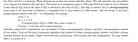 Solved Let A Be A Set Of N1 Elements These Elements Are
