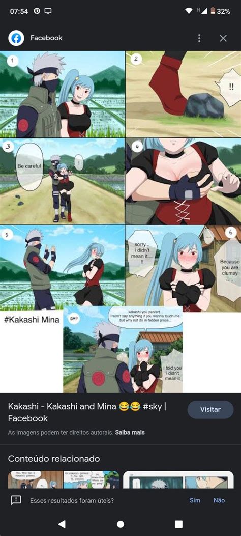 Kakashi X Mina Especial 2 Eu Não Quis Fazer Isso One Shot Kakashi