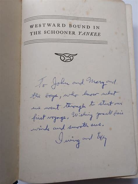 Signed Irving And Electa Johnson Westward Bound In The Catawiki