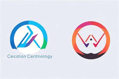 Creative Technology Logo Design Premium AI Generated Image