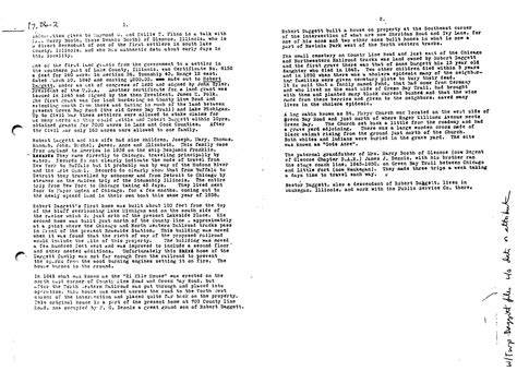 Daggitt Cemetery History — Moraine Township