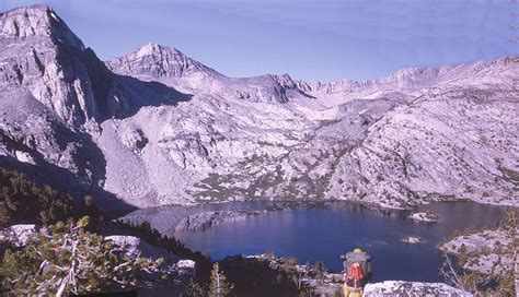 Sierra Nevada Sixty Lakes Basingardiner Pass Trek 1970