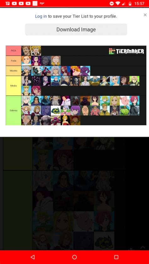 Create A One Piece Tier List Tiermaker
