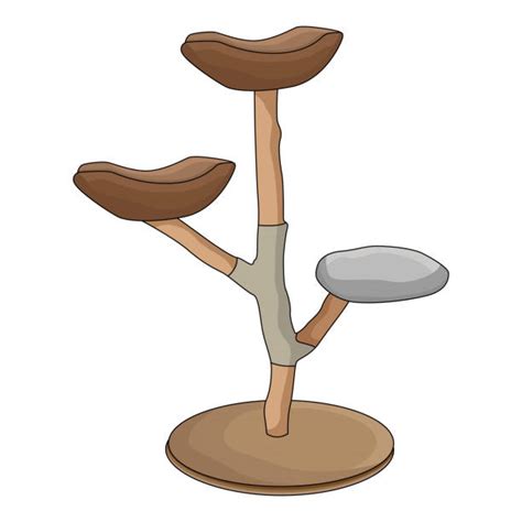 120 Pics Of A Cat Tree Stock Illustrations Royalty Free Vector