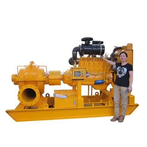 High Capacity Double Suction Centrifugal Pumps Farm Water Pump With Diesel Engine