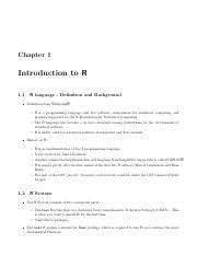 Comprehensive Guide To R Programming Course Hero