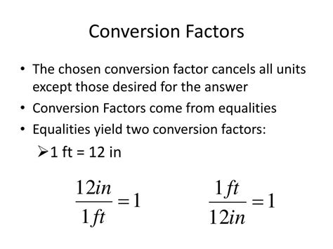 PPT Unit Conversions Factor Label Method PowerPoint Presentation Free Download ID 5875708