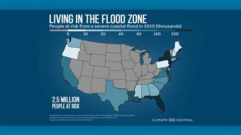 Usa New Coastal Risk Map And Analysis Preventionweb