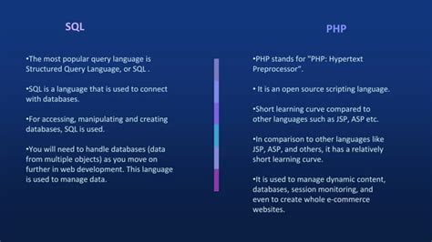 learn web development front end vs back end development pptx web development internet