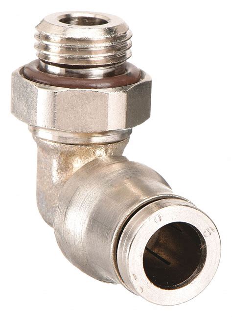 Legris 6 Mm Od X 10 Mm Pipe Size Push To Connect X Metric Push Fit Elbow Fitting 18e492